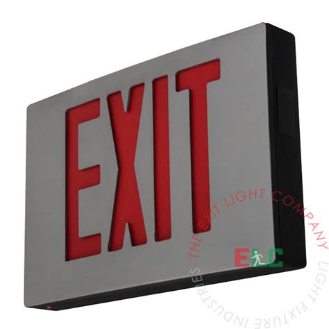 Cast Aluminum Exit Signs Exit Light Co