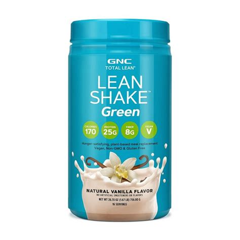 Gnc Total Lean Shake Green Протеинов шейк на прах с вкус на натурална