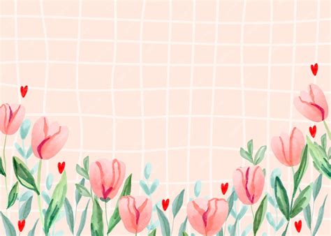 Free Vector Watercolor Valentines Day Celebration Background