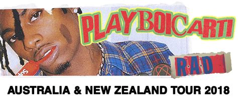 Playboi Carti Announces Nz Concert Ambient Light