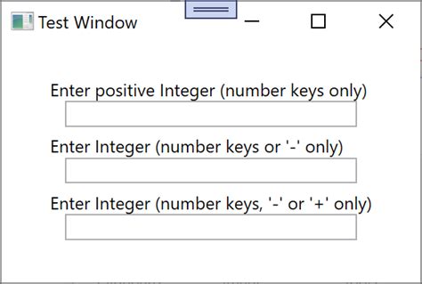 Number Only Behavior For WPF CodeProject