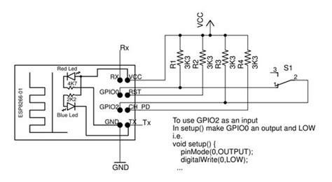 Esp8266 Using Gpio0gpio2gpio15 Pins 4 Steps Instructables