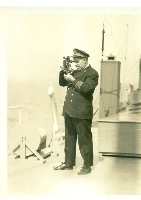 Sea Captain Cruise Ship Navigation Sextant Tool On Deck Photo Black