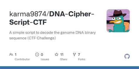 Dna Cipher Script Ctfdnapy At Master · Karma9874dna Cipher Script