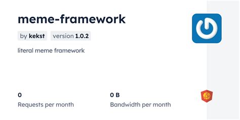 Meme Framework Cdn By Jsdelivr A Cdn For Npm And Github