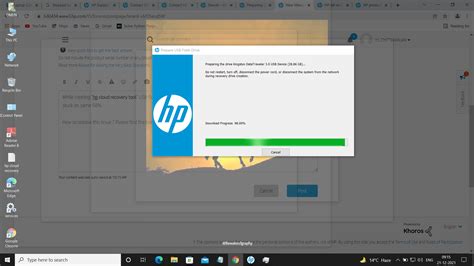 Stopped Hp Cloud Recovery Tool While Preparing Usb Flash Dri Hp Support Community 8247804