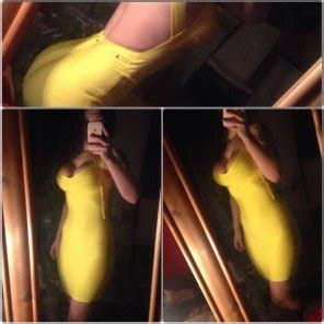 Yellow Dress Porn Pic
