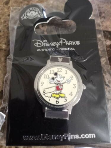 Mickey Mouse Stop Watch Clock Disney Trading Pin New In Package 3927871724