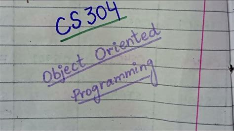 Cs304 Midterm Preparation 2023 Subjectiveobjective Lec 1 9