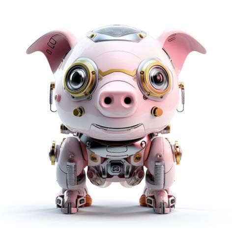 Premium Ai Image A Pink Pig With The Letters Dad On It