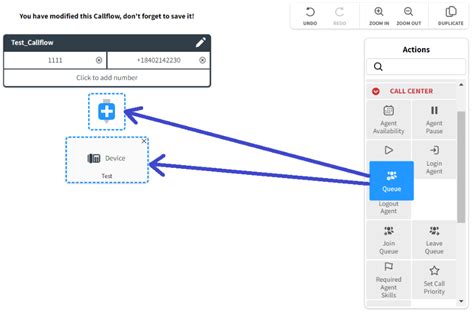 Callflows Call Center Actions Queue Ooma Enterprise Support