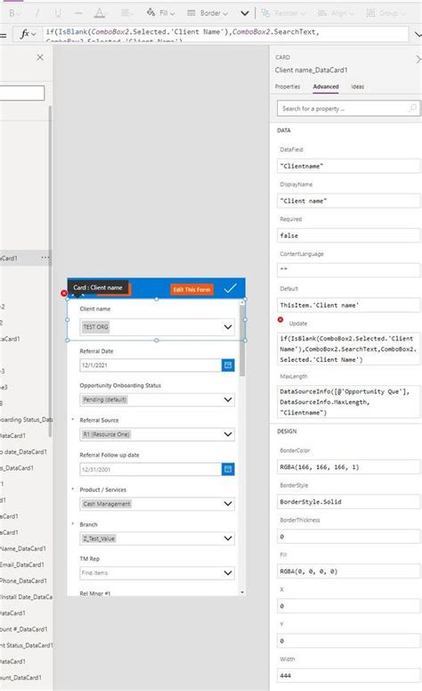 solved combobox not retaining values on edit power platform community