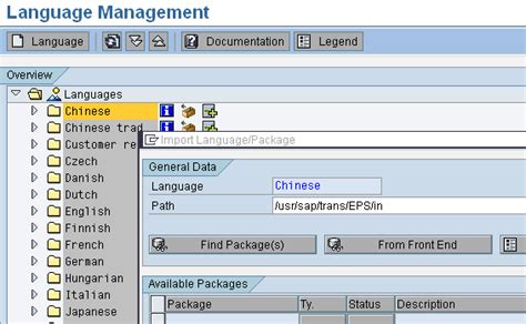 SMLT Language Management