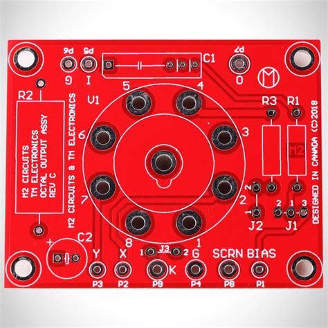 Octal Output Tube Pc Board