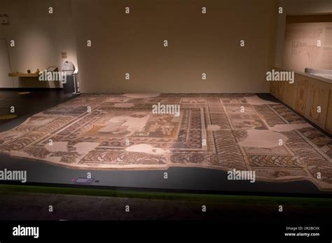 Representation Of Dionysus From A Floor Mosaic Of A Secular Building And The Four Seasons 6th