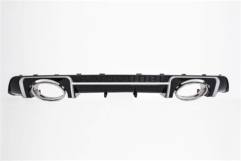 Bkm Rear Diffuser Rs Style Glossy Black Fits Audi Tt Tts Mk3 Bk