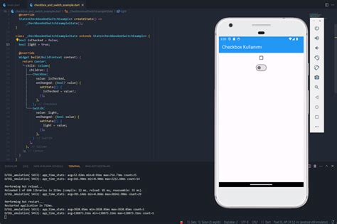 Flutterda Checkbox Ve Switch Widget Kullanımı Doğukan Çağlakpınar