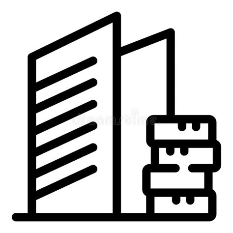 Modern Data Center Building Storing Information On Server Stock