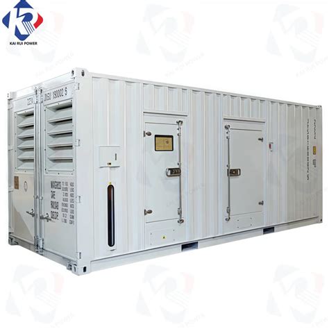 Kr Hot Selling 1100kw 1375kva Weichai Diesel Generator Set