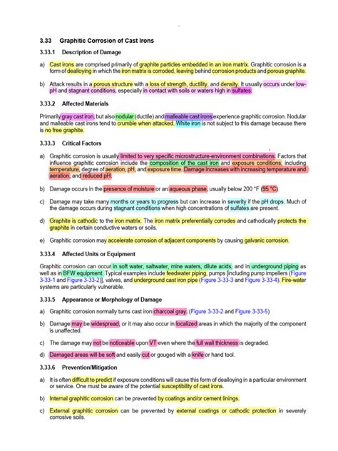 Graphite Corrosion Of Cast Irons Pdf Corrosion Iron