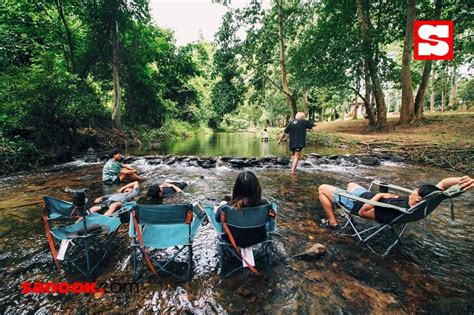 ริมธารา แคมป์ปิ้ง สวนผึ้ง ลานกางเต็นท์ริมน้ำเปิดใหม่ ใจกลางธรรมชาติ