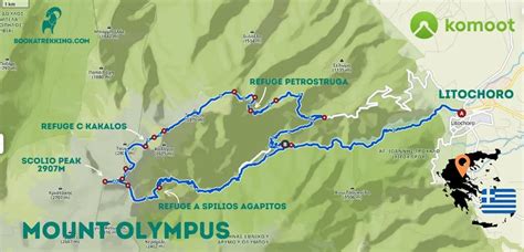 Mount Olympus Map World Map Living In The World Of Ancient Mythology