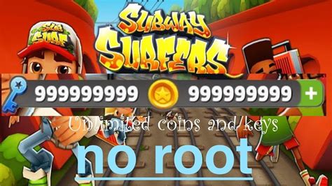 Subway Surfers Mod Unlimited Coinskeys No Root