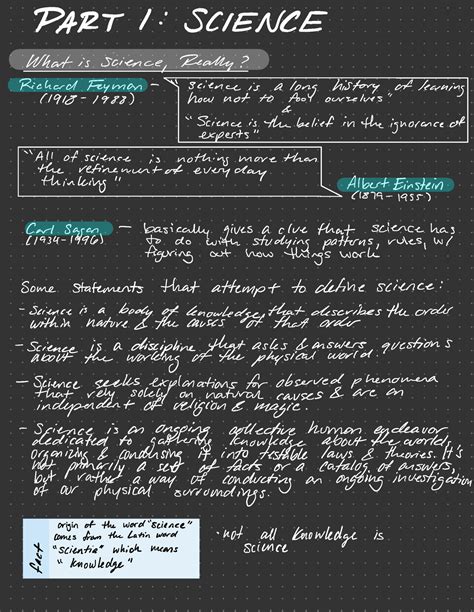 Physics 103 Everyday Phenomena I Science PART 1 SCIENCE What Is Science Really