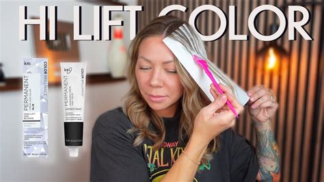 How To Use Ion Hi Lift Permanent Hair Color From Sallys Lift Without