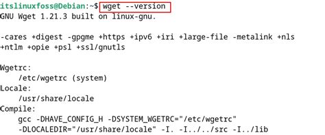 how to install the wget command in debian 12 its linux foss