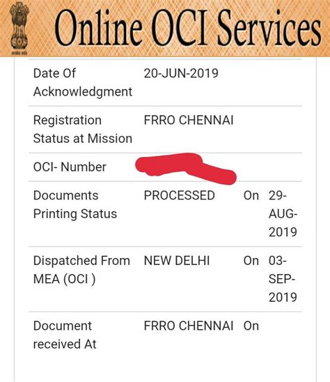 Oci Statuses Oci Card Holders Who Wish To Come To India On Account Of