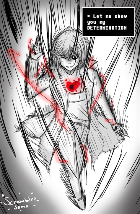 Gaster Frisk By Scrambles Sama On Deviantart