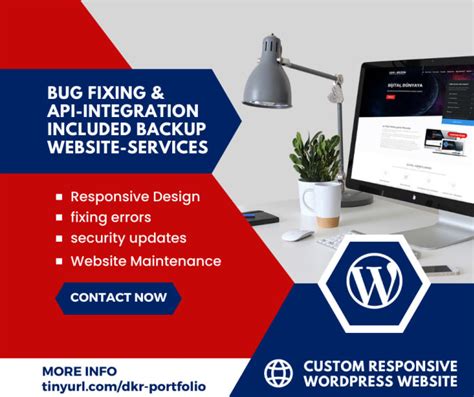 Fix Any Wordpress Bugs And Issues Including Backups And Api Integration By Dharadev Fiverr