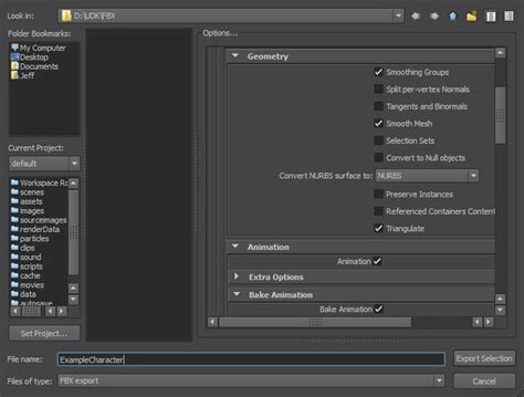 Fbx Skeletal Mesh Pipeline Unreal Engine Documentation