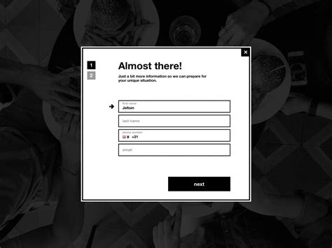 Sign Up Flow With Custom International Phone Country Code Picker By Meng He On Dribbble