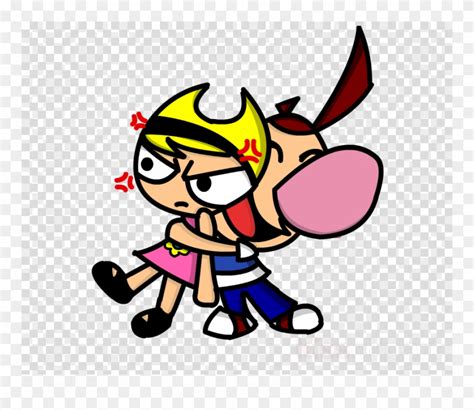Billy And Mandy Hug Clipart 1606915 Pinclipart