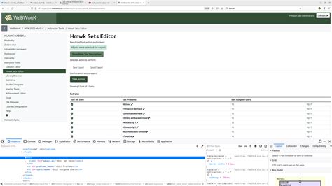 Shifted Headers In Instructor Sets · Issue 1786 · Openwebwork Webwork2 · Github