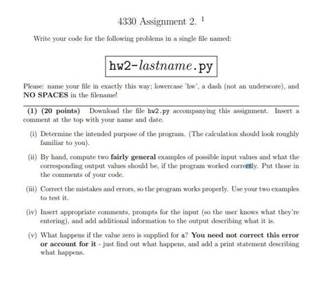 Solved 4330 Assignment 2 1 Write Your Code For The Following Chegg