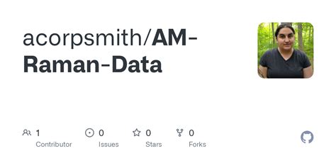 Github Acorpsmitham Raman Data