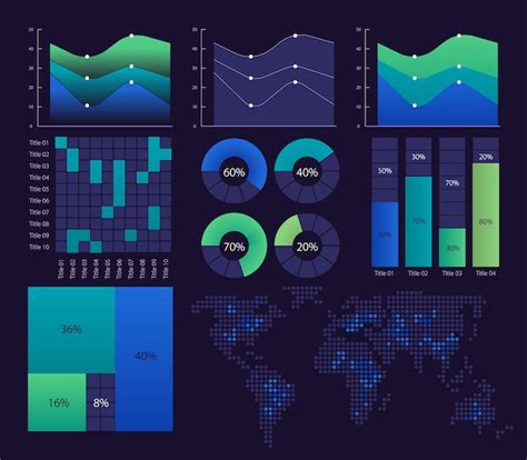 Premium Vector Scientific Discoveries Demonstration Infographic Chart Design Template Set For