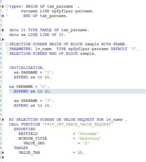 Solved F4 Search Help On A Structure Field Sap Community