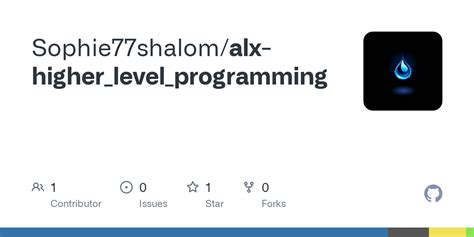Github Sophie77shalomalx Higherlevelprogramming