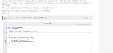 Solved Java Please Write And Test A Boolean Method