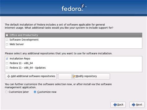 Oracle Base Fedora 11 F11 Installation