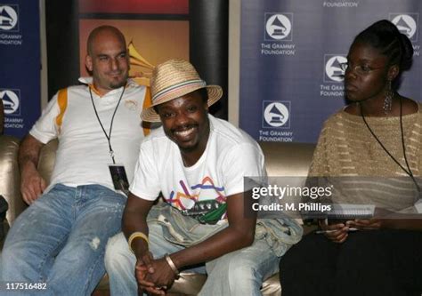 Anthony Hamilton David Digiam Tomasso And Elle Roger News Photo