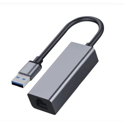 Usb 3 2 To Rj45 2 5g 10 100 1000 Gigabayte Ethernet Çevirici Dönüştürücü Alüminyum Kasa Adaptör