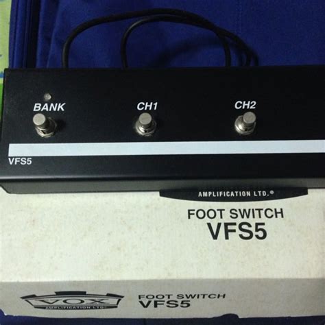 nos vox vfs5 footswitch hobbies and toys music and media music