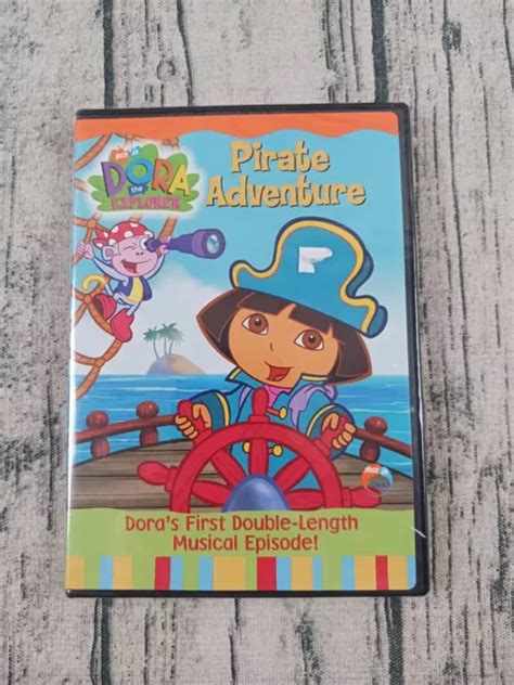 Dora The Explorer Dora S Pirate Adventure New Dvd Picclick Hot Sex Picture