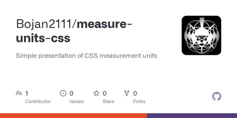 GitHub Bojan2111 Measure Units Css Simple Presentation Of CSS