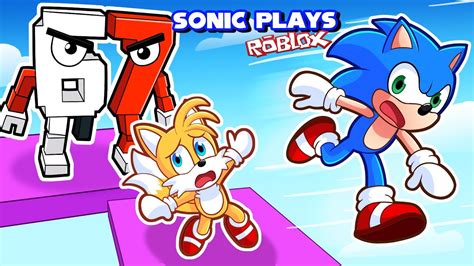 🦔 Run From 67 With Tails [scary Obby] Sonic Plays Roblox Run From 67